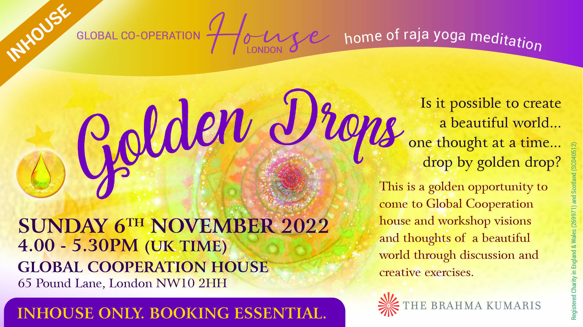 Global Cooperation House - Golden Drops